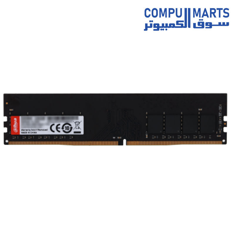 DAHUA C300 Series 8GB RAM DDR4 3200MHz CL22-22-22-51 1.2v Memory Modul – Compumarts Egypt