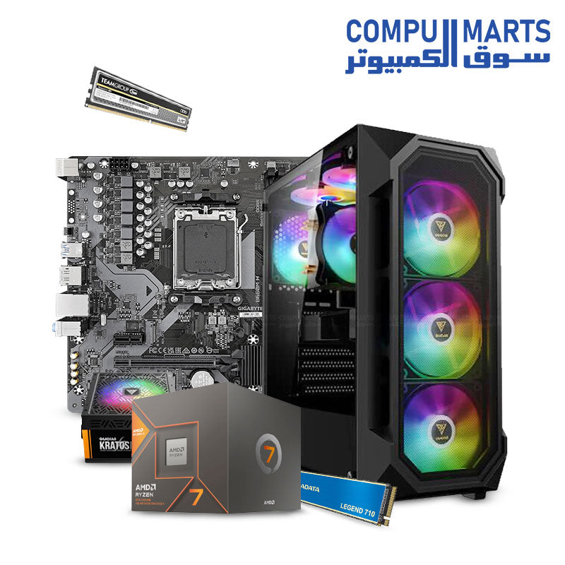 AI APU RYZEN 7 8700G Setup – Compumarts Egypt