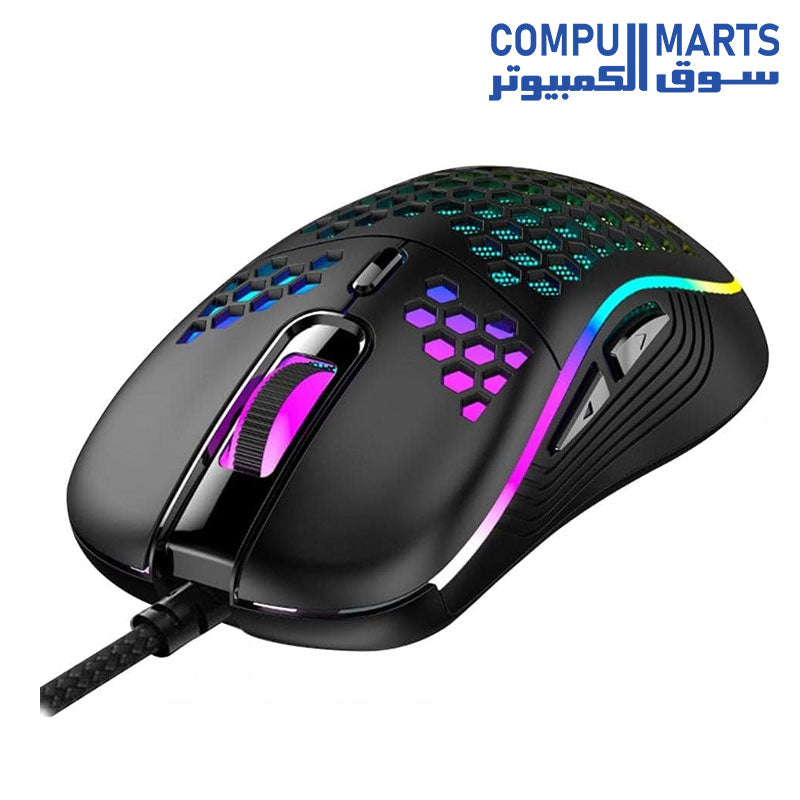 R8 1619A Braided Wired 6 Button Rgb Highend Gaming Mouse – 8000 Dpi ...