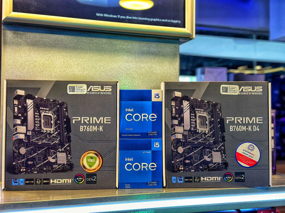 MIDRANGE FLEX BUNDLE INTEL CORE I5 + B760 DDR5 & DDR4 – Compumarts - سوق الكمبيوتر