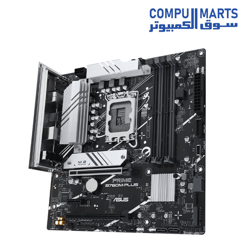 ASUS Prime B760M-PLUS motherboard – Compumarts Egypt