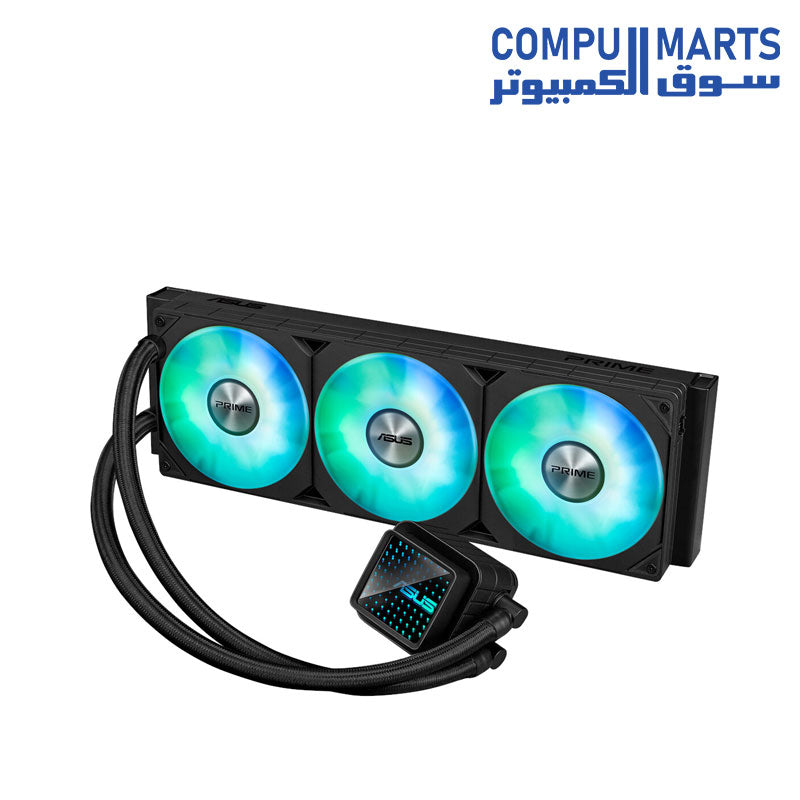ASUS Prime LC 360 aRGB CPU Liquid Cooler, 360mm Radiator, PRIME LC 360 ...