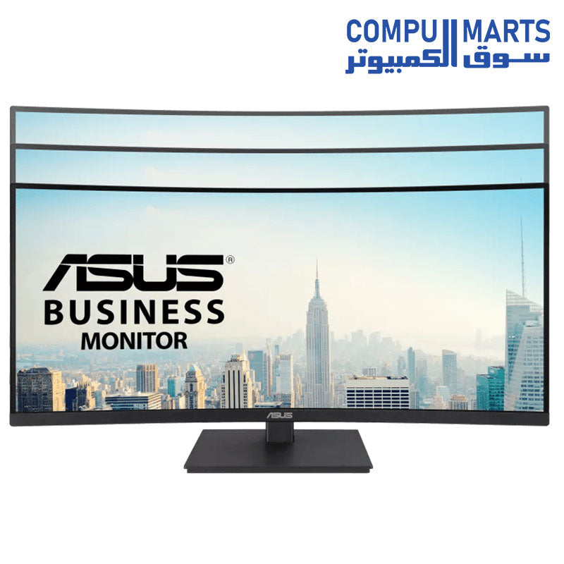 ASUS 34” Ultrawide Curved USB-C Docking Monitor (VA34VCPSN) - 21:9 QHD ...