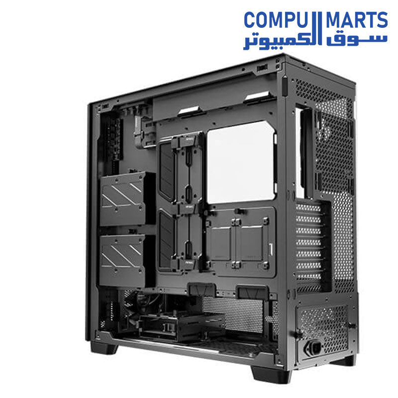 Antec Flux Pro, 6 x PWM Fans Included, High-Airflow Front Panel with W ...