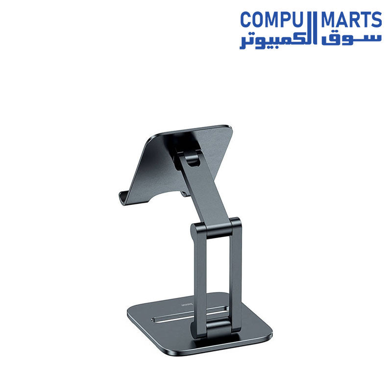 Baseus Desktop Biaxial Foldable Metal Stand (for Phones) Grey ...