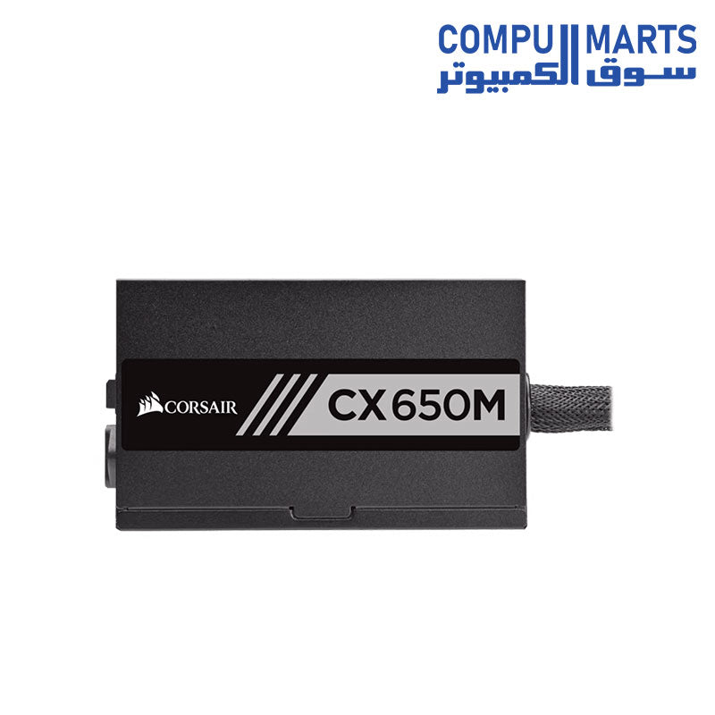CORSAIR CX650M, 650 Watt 80 PLUS Bronze Certified Modular ATX PSU ...