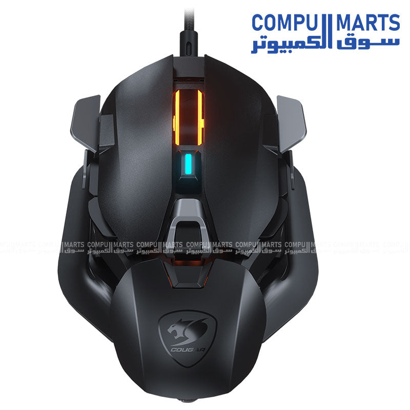 COUGAR DUALBLADER Gaming Mouse | Modular 12-Button RGB Mouse | 16000 ...