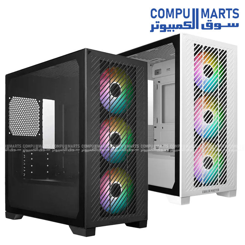 Cooler Master Elite 301 Lite Micro-ATX High Airflow PC Case, 365mm GPU ...