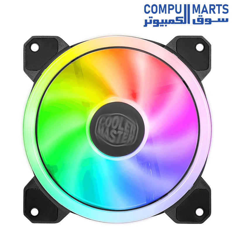 Cooler Master MF120 S3, Triple Loop ARGB Lighting, Air Balance Fan Des ...