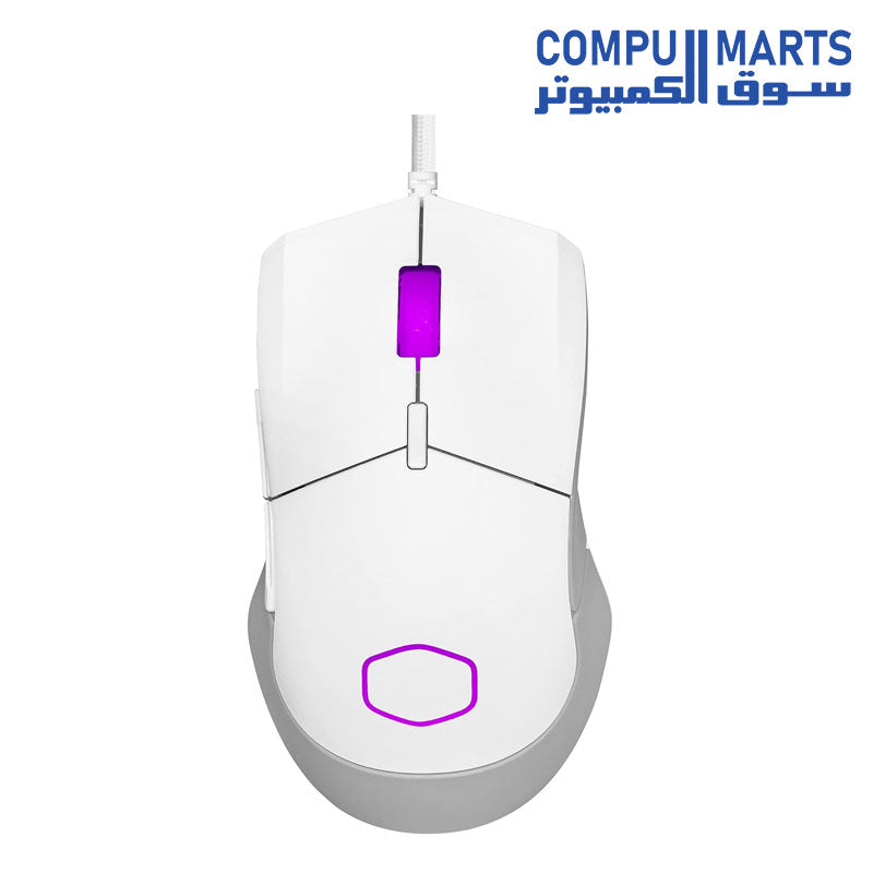 Cooler Master MM310 Wired Mouse-Matte White – Compumarts Egypt