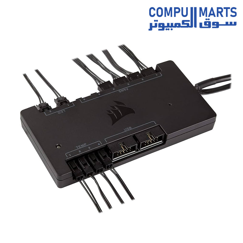 Corsair iCUE Commander PRO Smart RGB Lighting and Fan Speed Controller ...