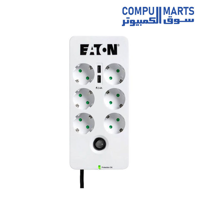 Eaton UPS Protection Box 6 USB DIN – Compumarts Egypt