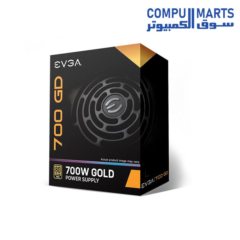 Evga ATX 700W GD 80 Plus Gold 100-GD-0700-V2 Power Supply – Compumarts ...