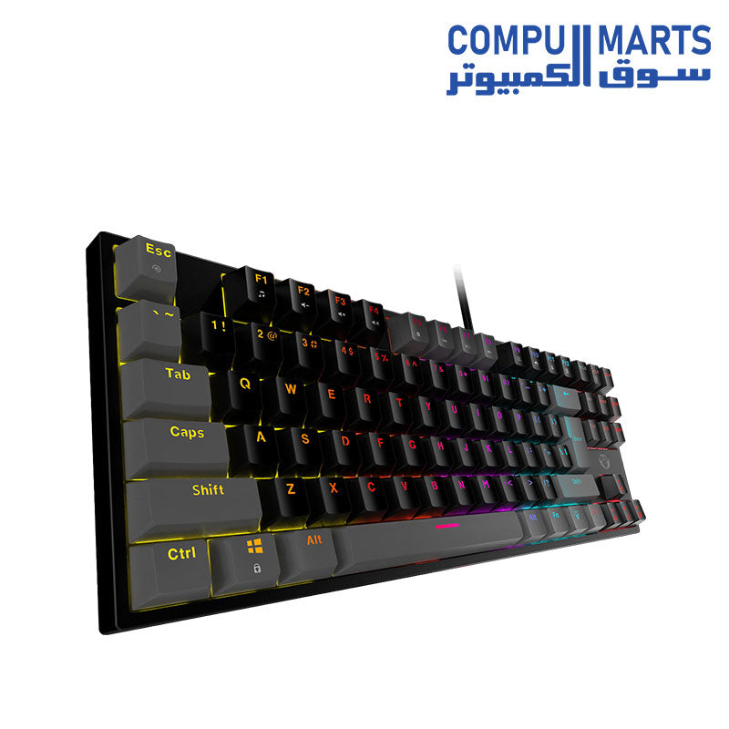 FANTECH ATOM MK876 TKL RGB Mechanical Gaming Keyboard – Compumarts Egypt