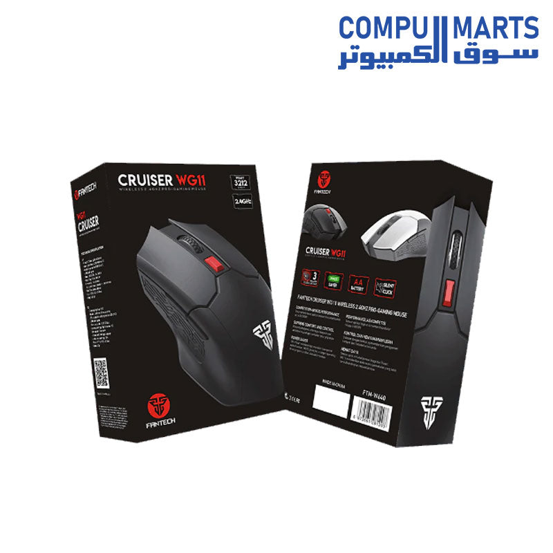 Fantech RAIGOR II WG10 WIRELESS 2.4GHZ PRO-GAMING MOUSE – Compumarts Egypt