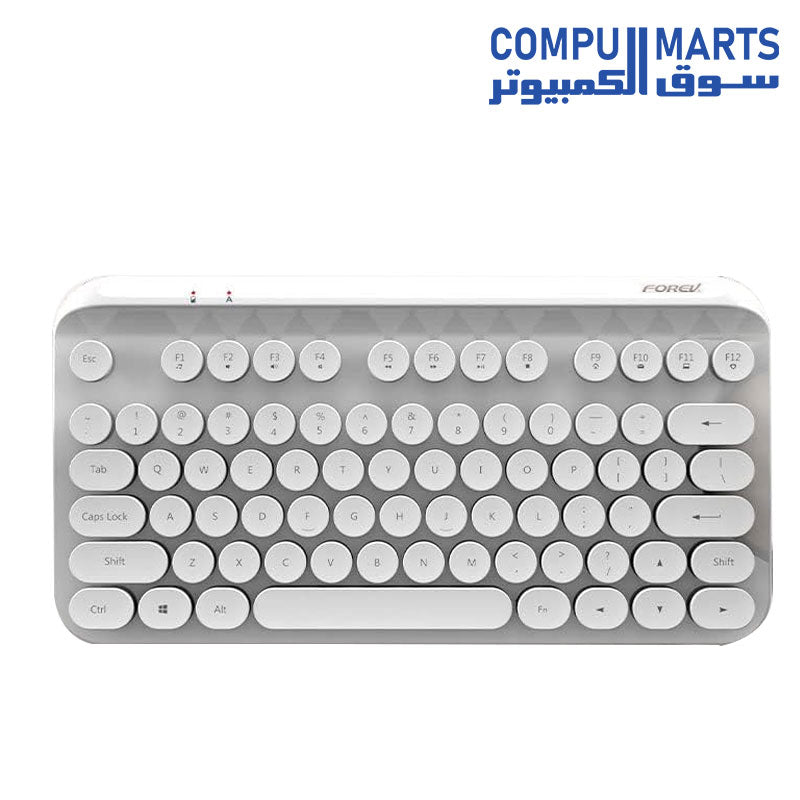 Forev FV-WI8 HighEnd 2.4G لوحة مفاتيح لاسلكية صغيرة مع مستقبل USB | جو ...