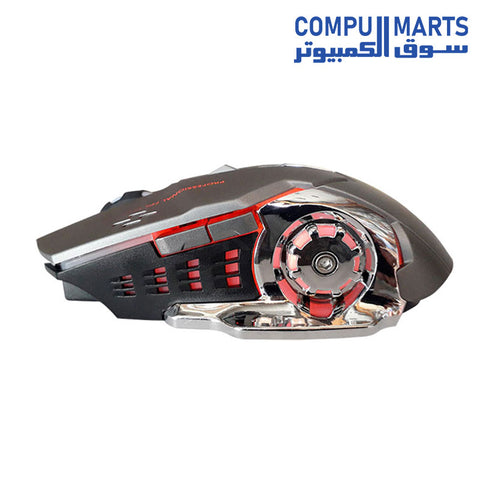 Forev Wireless Mouse Gaming FV-w502 RGB Black – Compumarts Egypt