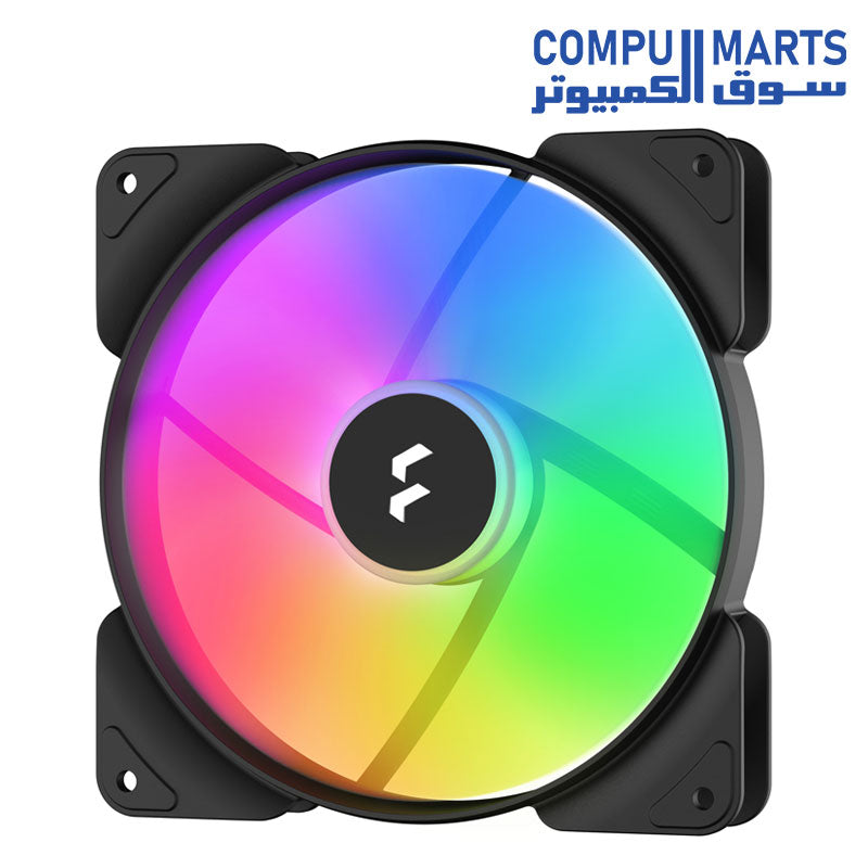 Fractal Design Aspect 12 RGB 120 mm 1200 RPM Black Frame 3-Pack Comput – Compumarts - سوق الكمبيوتر