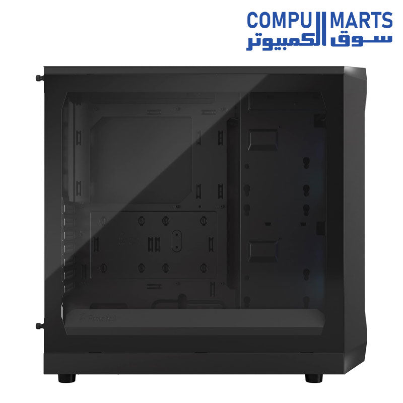 Fractal Design Focus 2 RGB TG Clear Tint, mid tower - Tempered Glass ...