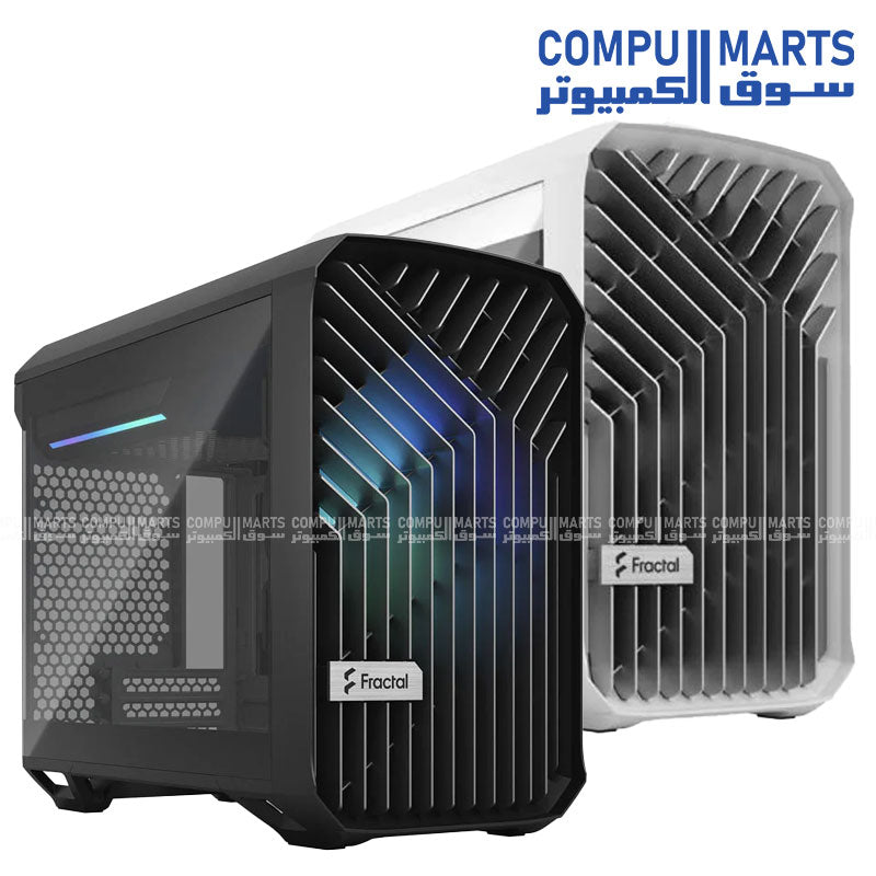 Fractal Design Torrent Nano Tempered Glass Side Panels - Open Grille f ...