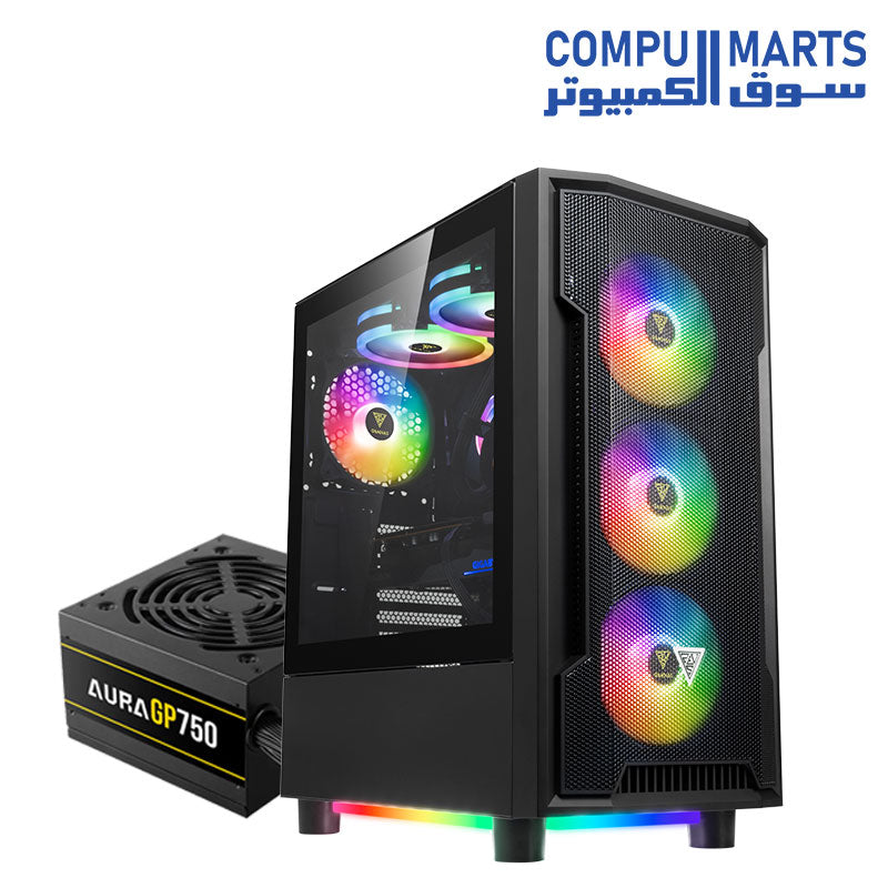 GAMDIAS ATHENA M6 LITE Mid-Tower Gaming Case – Compumarts - سوق الكمبيوتر