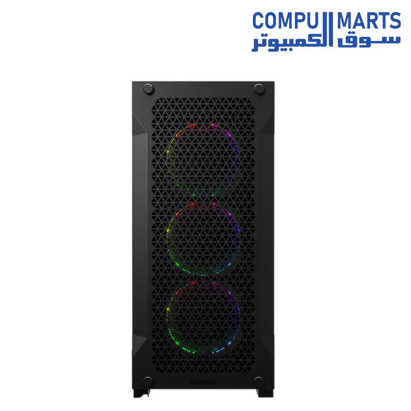 Gamdias Athena P1 Black Mid Tower Gaming Case Compumarts Egypt