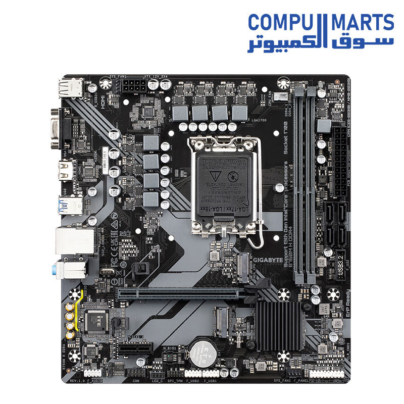 GIGABYTE B760M H DDR4 Motherboard – Compumarts - سوق الكمبيوتر