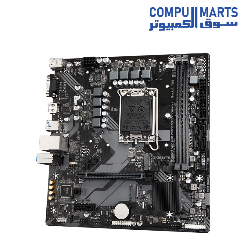 GIGABYTE B760M H DDR4 Motherboard – Compumarts - سوق الكمبيوتر