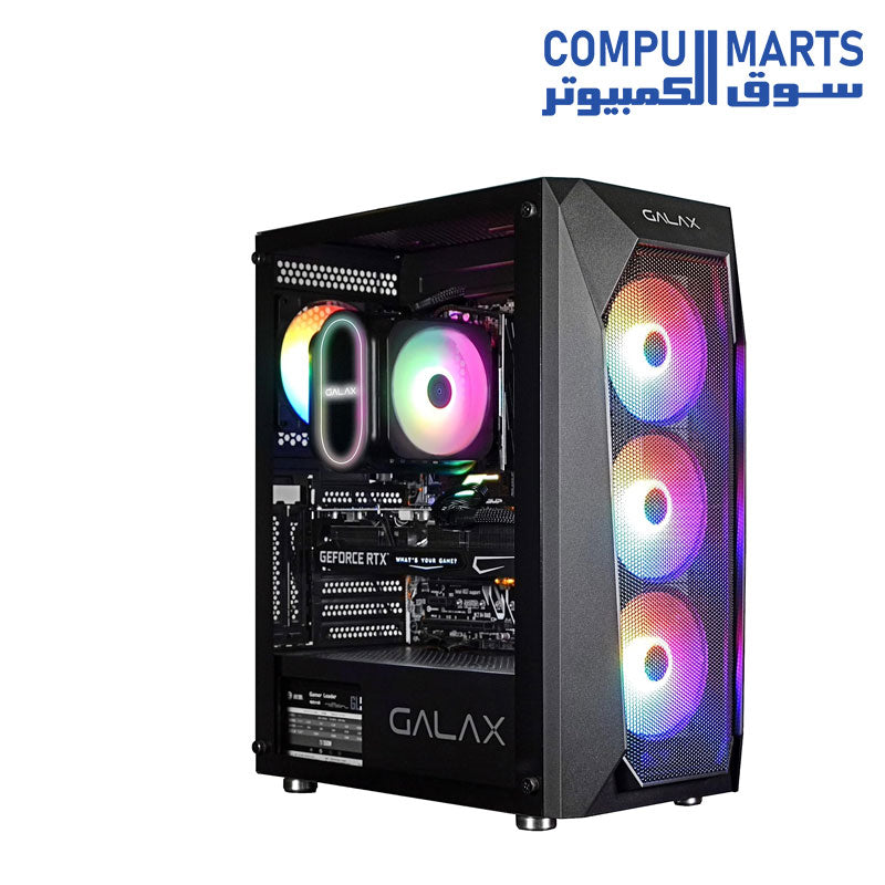 GALAX PC Case (REV-05) ATX, M-ATX, ITX – Compumarts Egypt