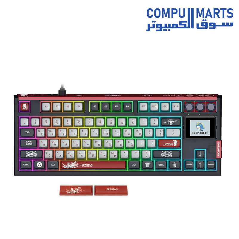 Glacier Skyloong GK87 Pro TKL Layout Wireless/Wired – Compumarts Egypt