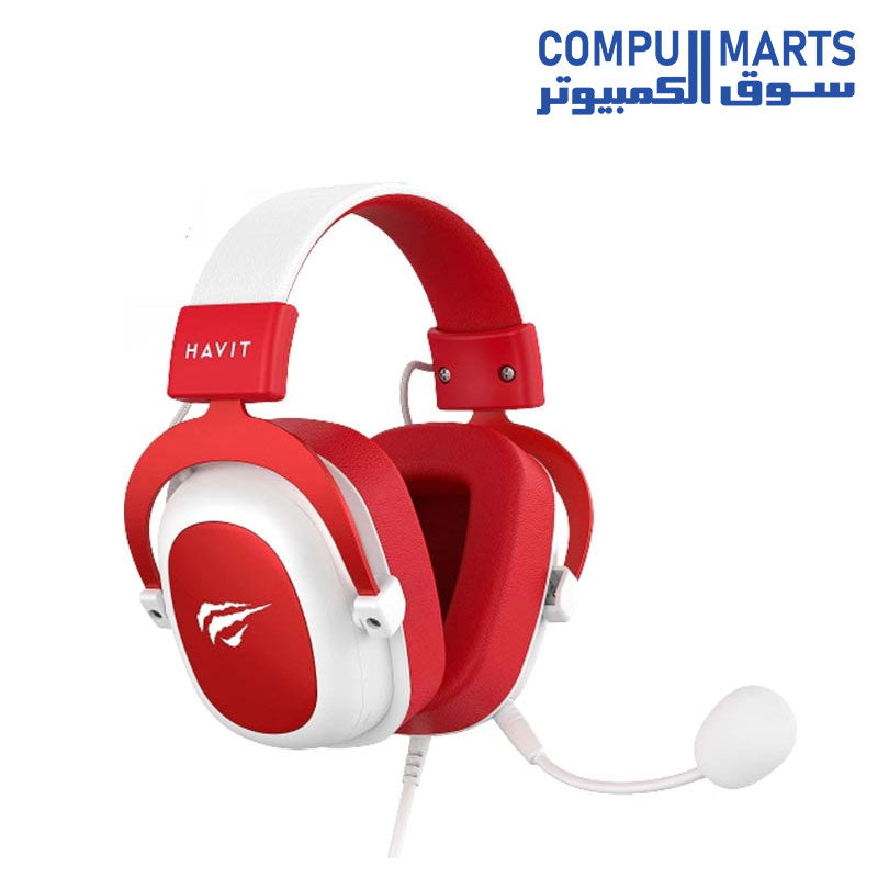 HAVIT HV-H2002d Gamer with Microphone 53mm Speaker 3.5mm Plug Compatib – Compumarts Egypt