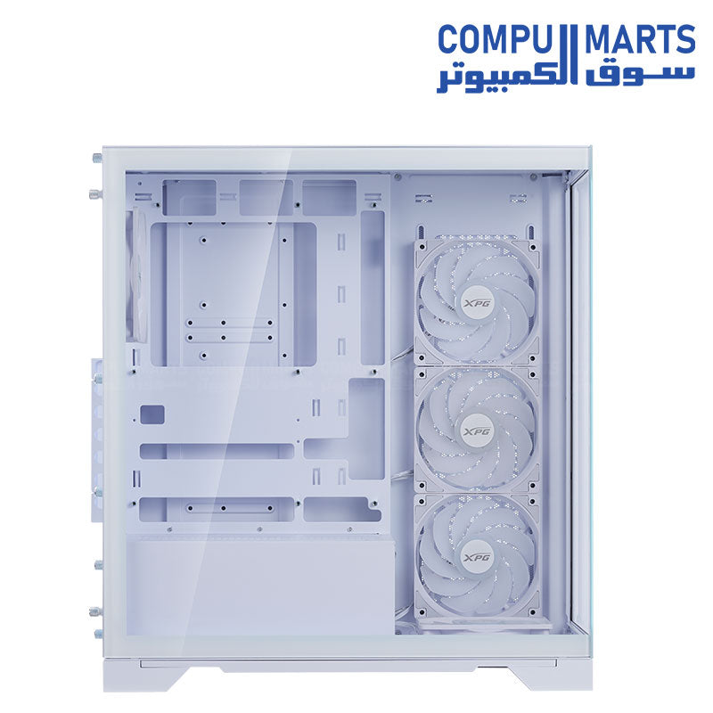 XPG Invader X BTF Mid-Tower Brushed Aluminum PC Case – Compumarts Egypt