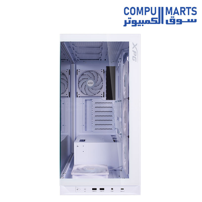 XPG Invader X BTF Mid-Tower Brushed Aluminum PC Case – Compumarts Egypt