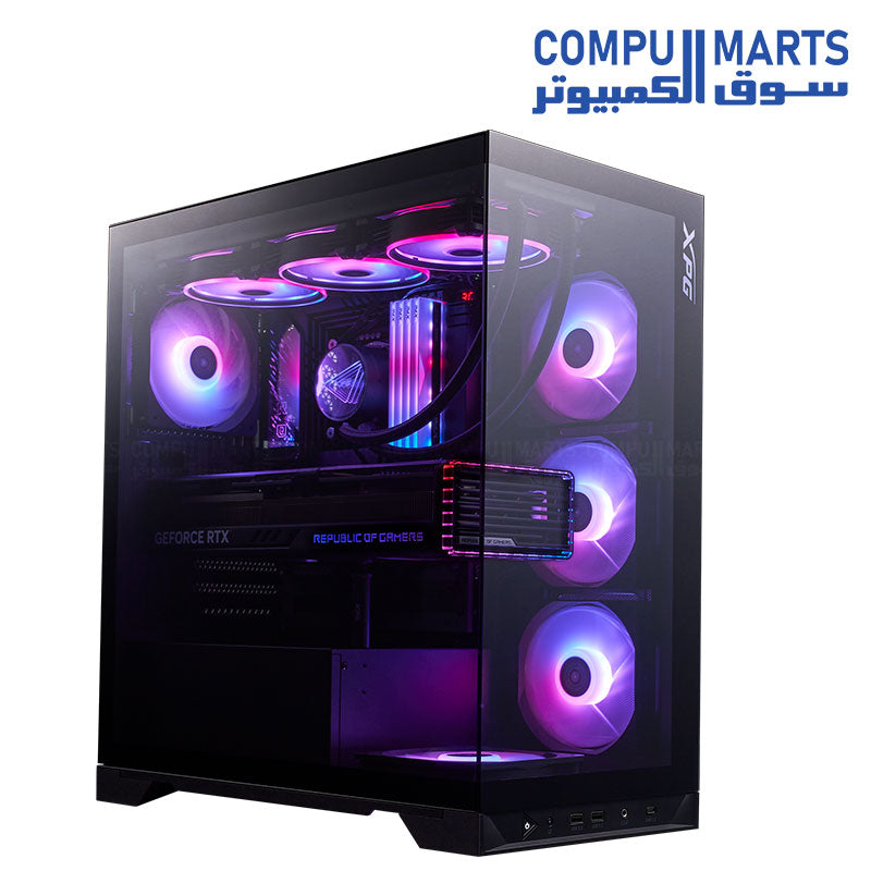 XPG Invader X BTF Mid-Tower Brushed Aluminum PC Case – Compumarts Egypt