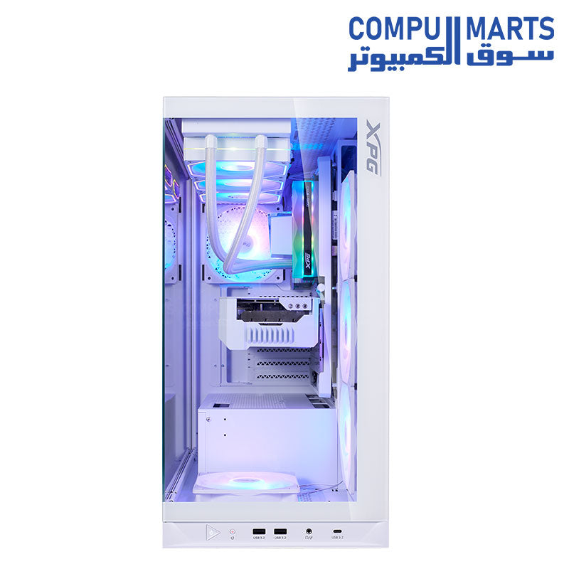 XPG Invader X BTF Mid-Tower Brushed Aluminum PC Case – Compumarts Egypt