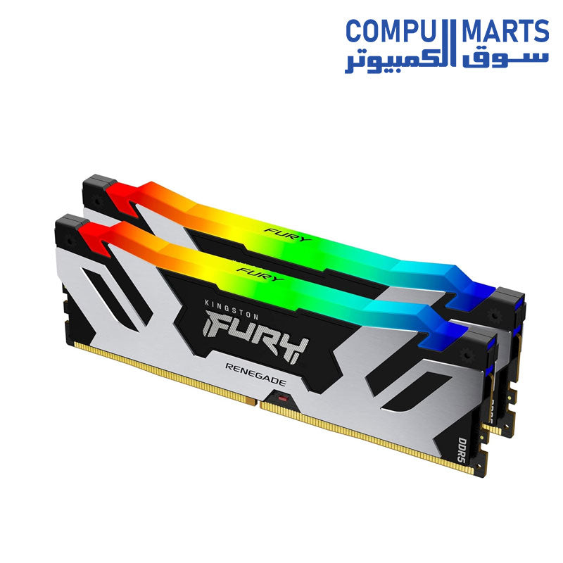 ذاكرة رام Kingston FURY Renegade RGB DDR5 6000MHz CL32 XMP | مصر ...