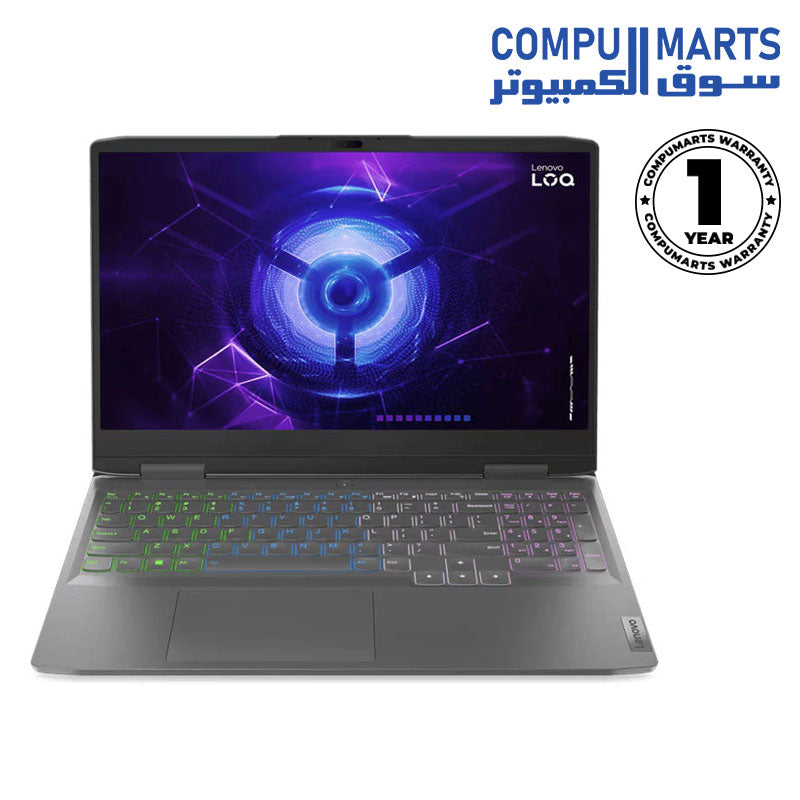 Lenovo LOQ 15IRH8 Gaming Laptop, 15.6" FHD 144Hz G-Sync Display, Intel ...