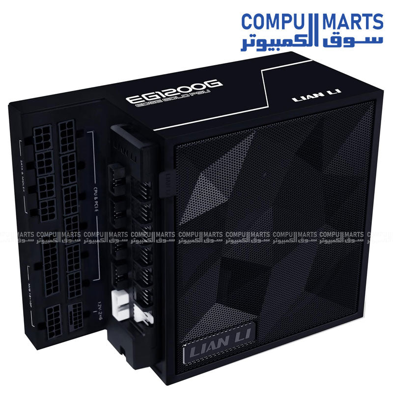 Lian Li Edge Serie - 1200W Full Modular Power Supply (Fan USB Hub Incl ...