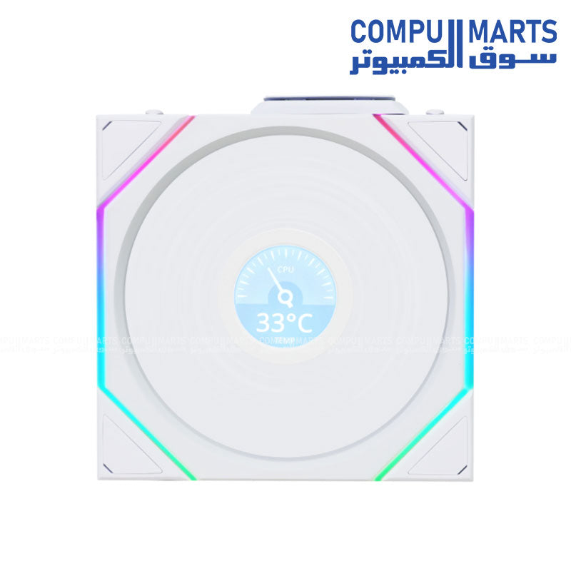 Lian Li UNI FAN TL120 LCD Reverse Blade Wireless – Egypt – Compumarts Egypt