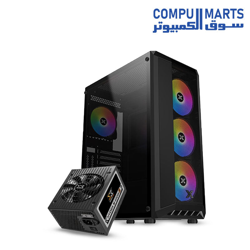 XIGMATEK CASE MASTER X PRO 4FAN ARGB – Compumarts Egypt