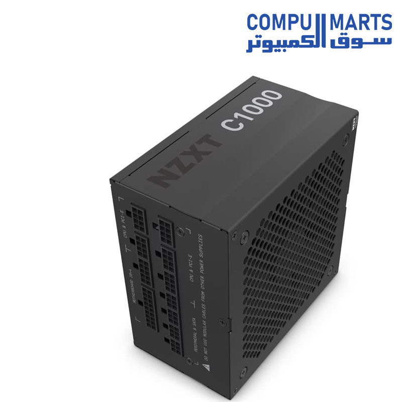 NZXT C Series ATX 1000W 80 Plus Gold Full Modular POWER SUPPLY ...