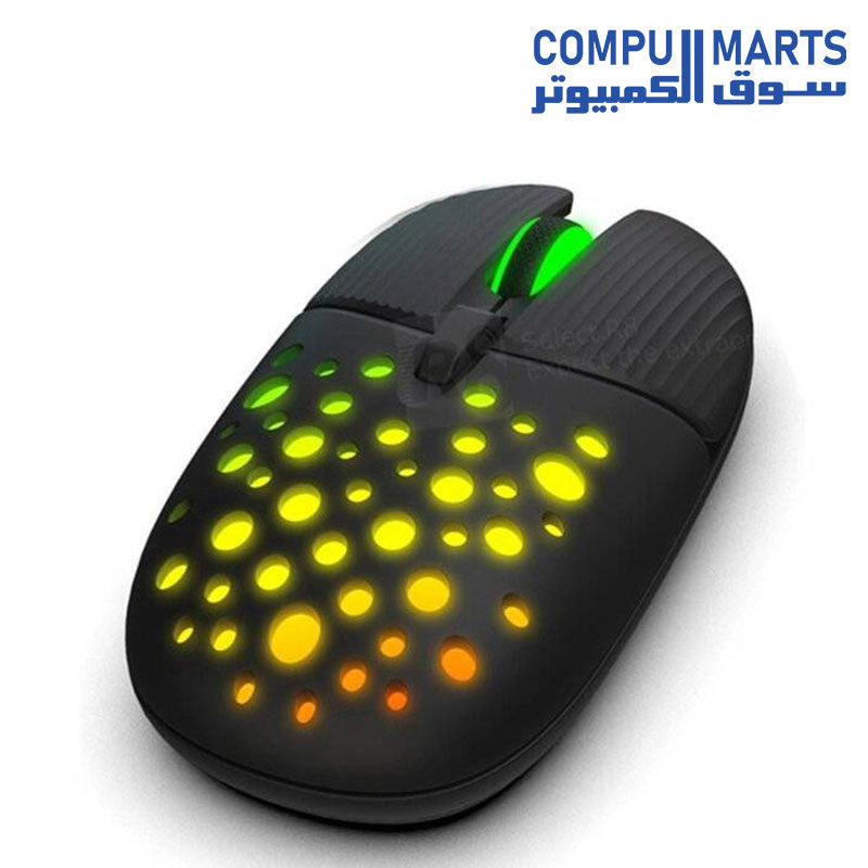 R8 1717 Wireless Mouse (Black) – Compumarts Egypt