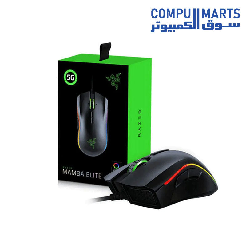 RAZER MAMBA Elite Gaming Mouse – Compumarts - سوق الكمبيوتر