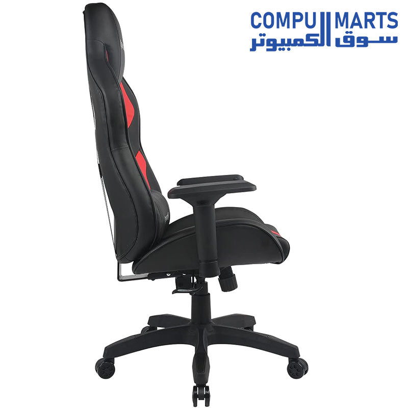 REDRAGON Capricornus C502 BR Gaming Chair Black and Red – Compumarts Egypt