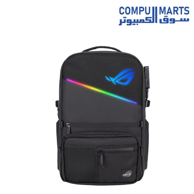 ROG Ranger BP3703 RGB Modular Gaming Backpack Featuring Charge-Cable P ...
