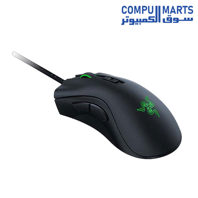 Razer DeathAdder V2 Ergonomic Wired Gaming Mouse + Razer Goliathus Ste ...