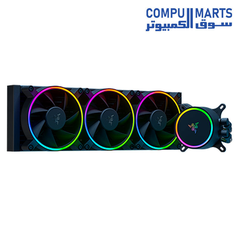 Razer Hanbo Chroma RGB AIO Liquid Cooler 360MM (aRGB Pump Cap ...