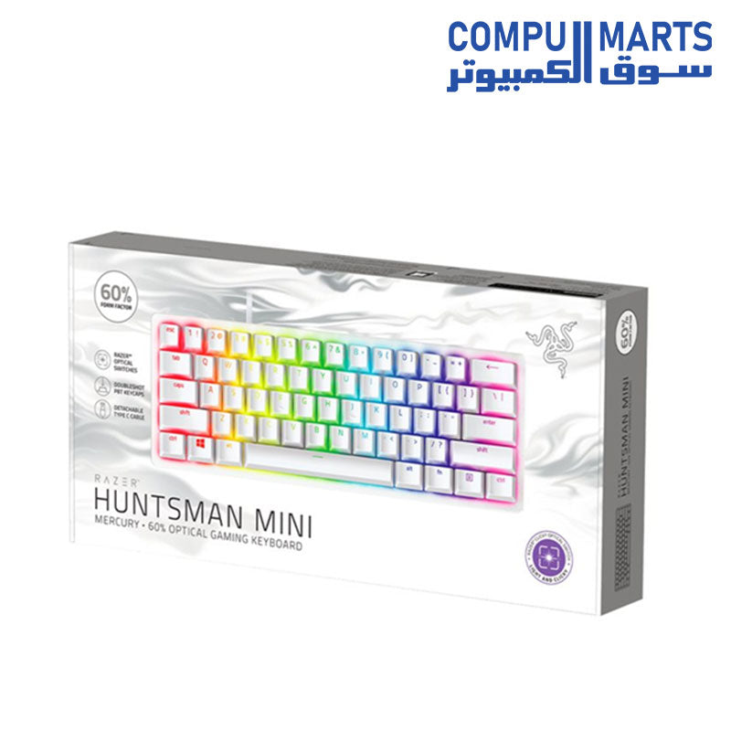 Razer Huntsman Mini Clicky Optical USB-C Gaming Keyboard I RGB Customi ...