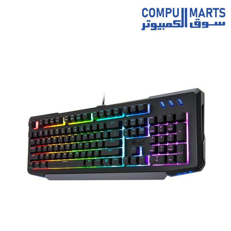 Rosewill NEON K42 Wired Membrane Mechanical Gaming Keyboard ...