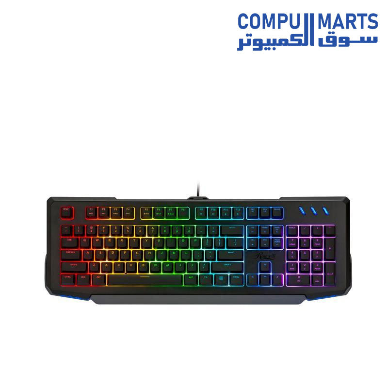 Rosewill NEON K42 Wired Membrane Mechanical Gaming Keyboard ...